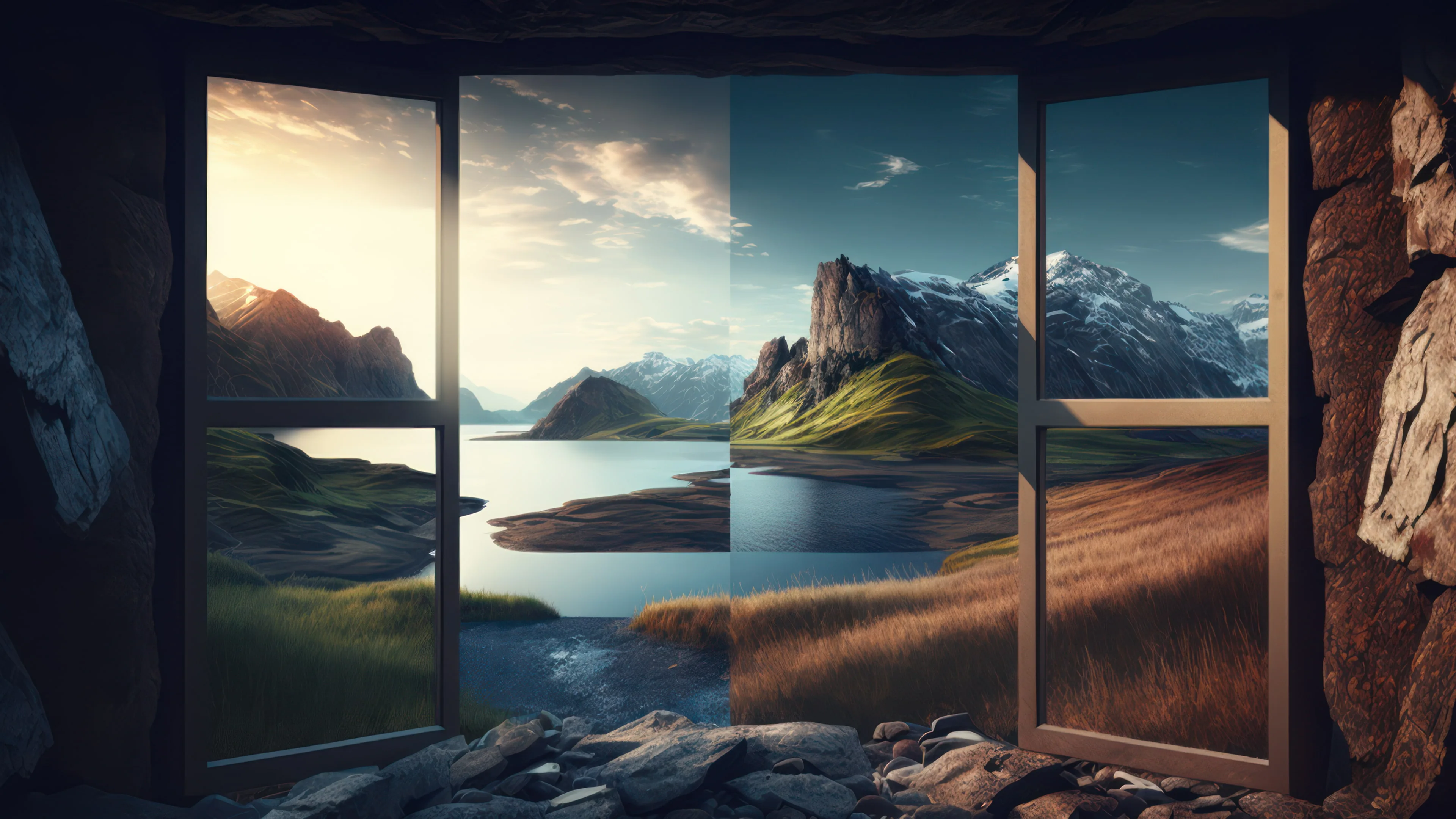 Window View Wallpaper
